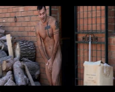OMG he s naked Actors Christian Blanch and Fabián Castro in Spanish
