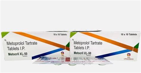 Metoprolol Tartrate Tablet Ip 50 Mg At ₹ 140 Box In Panchkula Id 2851723669188