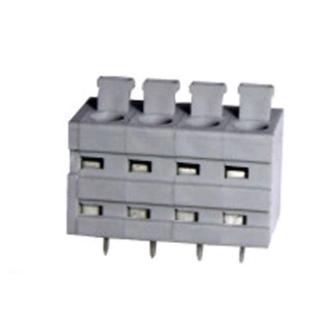 Pitch 50mm Screwless Terminal Block Grey Ceramic Terminal Blocks Fs1