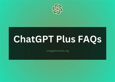 Chatgpt Plus 常见问题解答