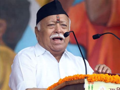 Rss Chief Mohan Bhagwat Says Varna Caste System Thing Of Past Should Be