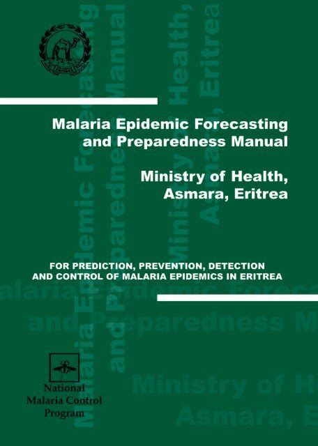 Malaria Epidemic Forecasting And Preparedness Manual
