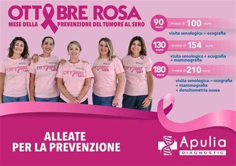Ottobre Rosa 2023 Prevenzione Del Tumore Al Seno Apulia Diagnostic