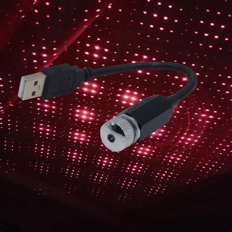 Jual Lampu Bintang Merah Usb Dekorasi Interior Langit Plafon Atap Mobil