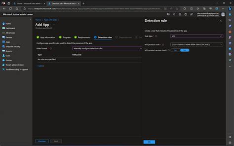 deploy vbscript in intune for application installation alexandru marin
