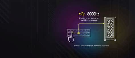 Teclado óptico mecánico para juegos K65 PRO MINI RGB 65
