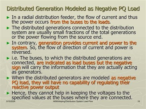 M6 Distrbution Load Flow Analysis Of Distribution System Ppt