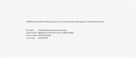 Adding Editorconfig Via Add Item Menu Shows Error · Issue 58615
