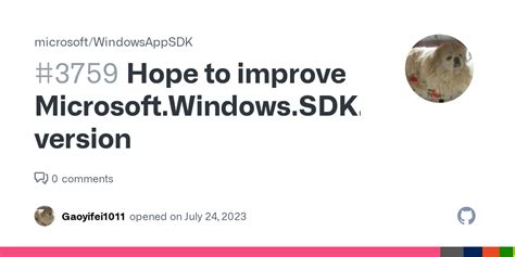 Hope To Improve Microsoft Windows Sdk Buildtools Version Issue Microsoft Windowsappsdk