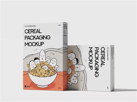 Branding Cereal Box Mockup The Free Mockup