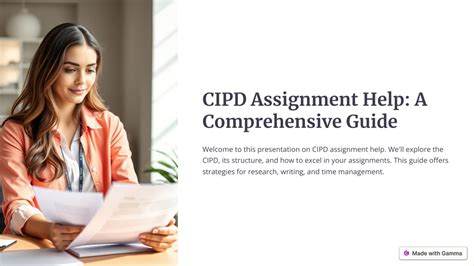Ppt Cipd Assignment Help A Comprehensive Guide Powerpoint Presentation Id 13950945