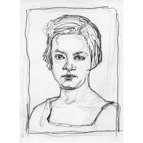 Portrait Of A 1920s Woman Pencil Drawing Of A Young Woman Line Drawing Art Sketches Drawings