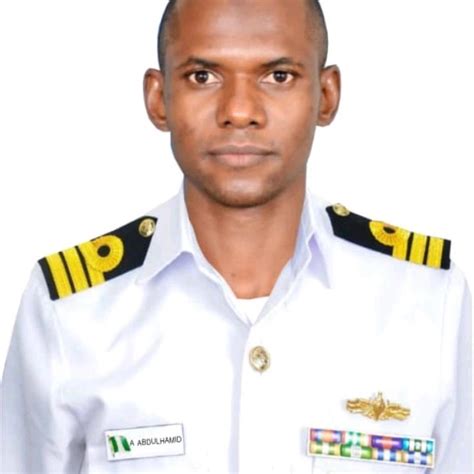 Alhassan Abdulhamid Miis Mcpn Mncs Commander Nn Nigerian Navy