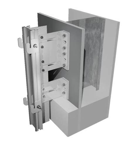 Dcs Downer Framing Hook On System Vertical Rail Rainscreen Framing