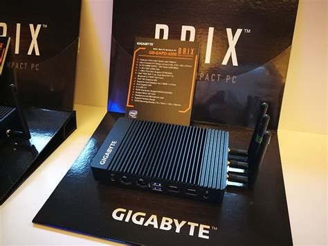 Gigabyte Brix Gb Eapd 4200 встраиваемая система на Apollo Lake в формате Ucff