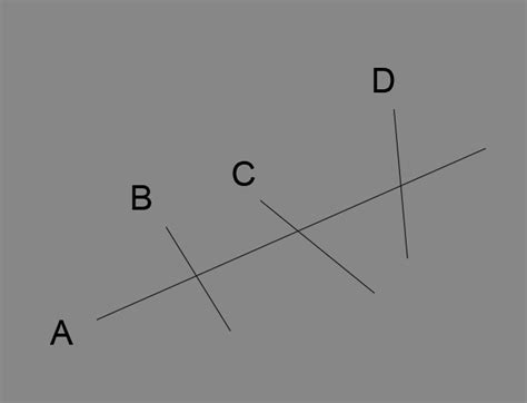 solved calculating distance to intersection from start of the