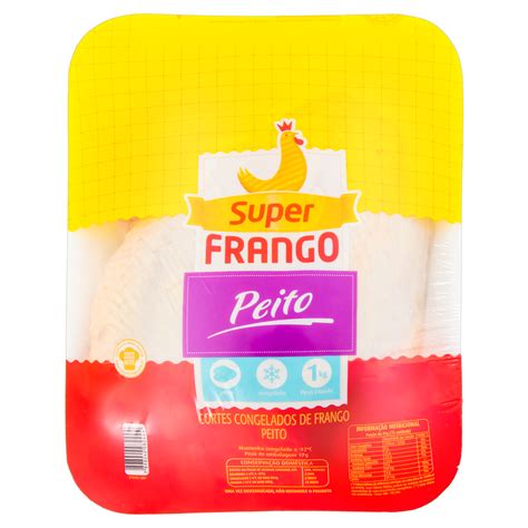 FILÉ DE PEITO DE FRANGO CONGELADO SUPER FRANGO GTIN EAN UPC