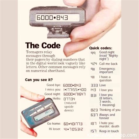 Communication With A Pager Knowledge Ninja