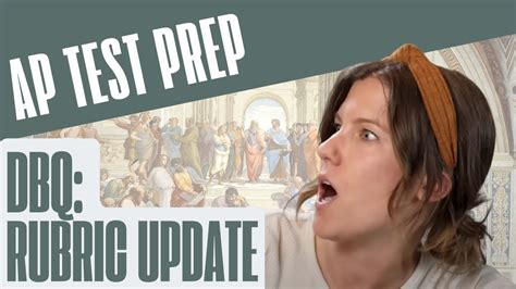 Ap Dbq Rubric Update Youtube