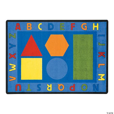 Alphabet Shapes® Classroom Rug Oriental Trading