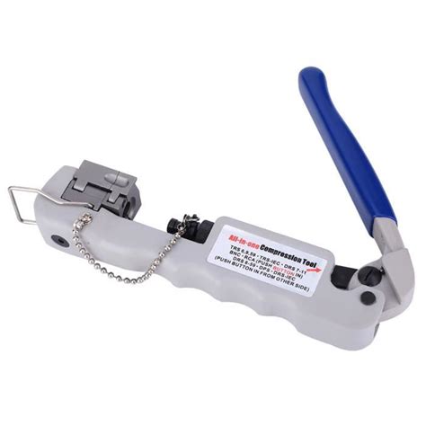 Outil de sertissage de borne DIOCHE Pince à sertir Compression réglable Connecteurs F