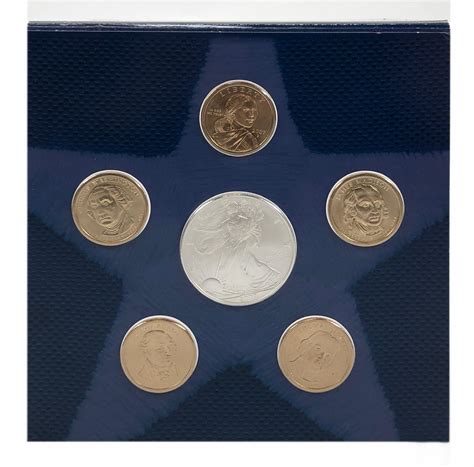 Lot U S MINT ANNUAL UNCIRCULATED DOLLAR COIN SET