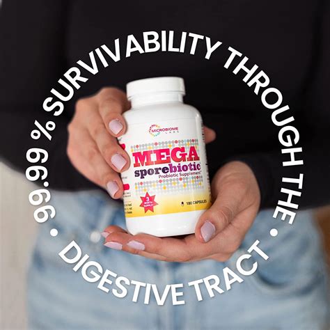 Microbiome Labs Megasporebiotic 60 Capsules Megapre 180 Capsules