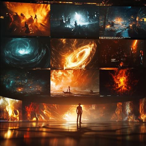 an image of a vfx pipeline showing the stages of creating and