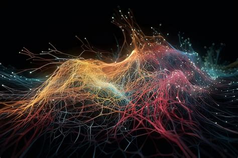 Premium Ai Image Neural Network Space Ai Technology Generated Image