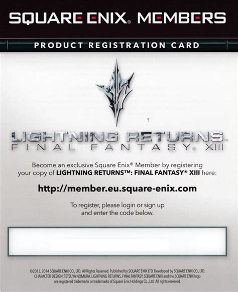 Lightning Returns Final Fantasy Xiii Nordic Limited Edition Cover Or