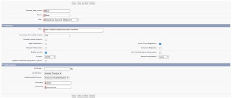 Jedox OData Hub Connector In Salesforce