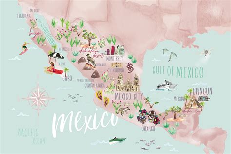 Map Of Mexico Wallpapers Wallpaper Cave
