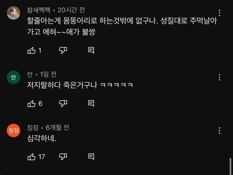 임블리 초등학생 딸이 남긴 댓글 포텐 터짐 최신순 에펨코리아
