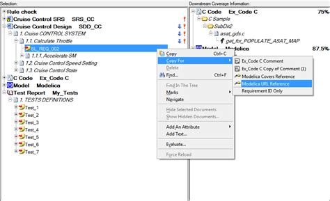 New In Reqtify 2012 2a Modelica Code Interface Claytex