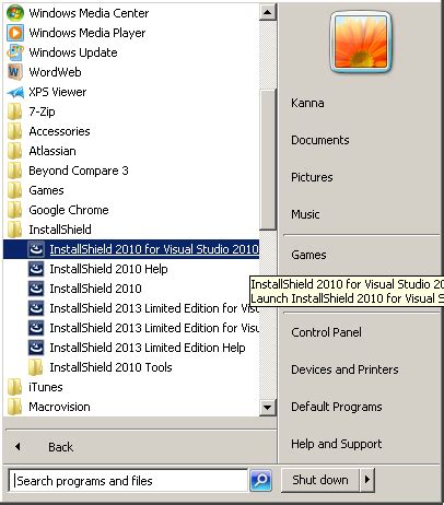 How To Install InstallShield 2010 SP1 Full Edition With Visual Studio