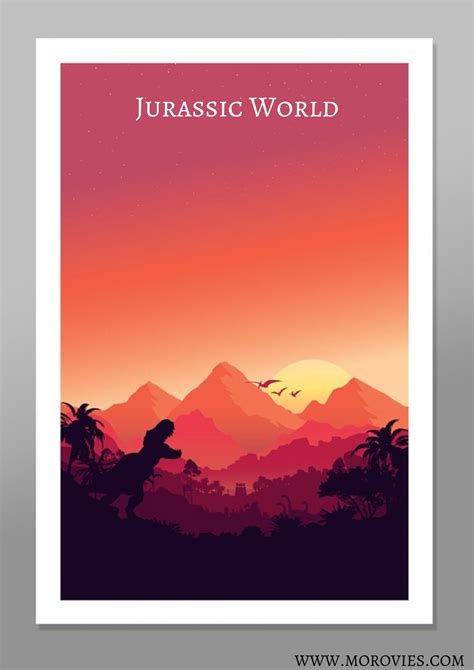 Jurassic Park Minimalist Poster