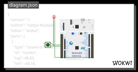 Stm Blink Wokwi Esp32 Stm32 Arduino Simulator
