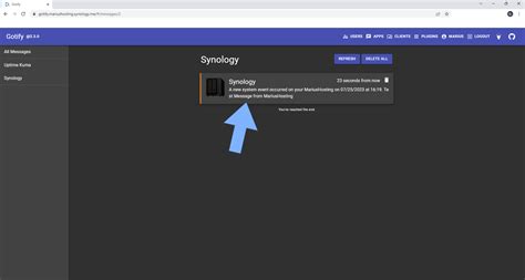 How To Install Gotify On Your Synology Nas Marius Hosting