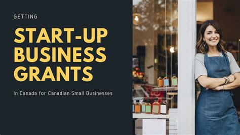 Funding And Financing Canada Small Business Startups And Funding
