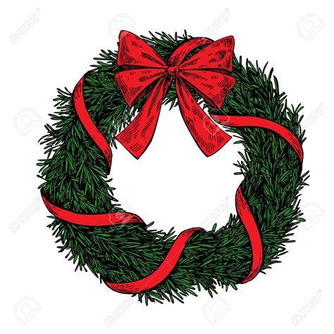 Christmas Wreath Vector Clipart 10 Free Cliparts Download Images On