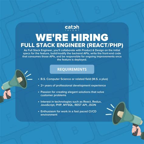 catch talent on linkedin jobs experience engineer reactdeveloper