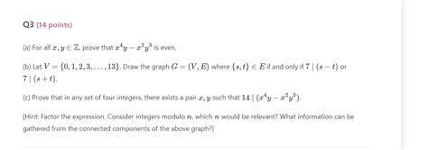 Solved Q Points A For All X Y Z Prove That X Y Chegg Com