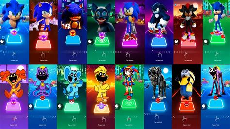 Paw Patrol Chase 🆚 Skye 🆚 Ryder 🆚 Marshall 🆚 Rubble 🎶 Tiles Hop Edm