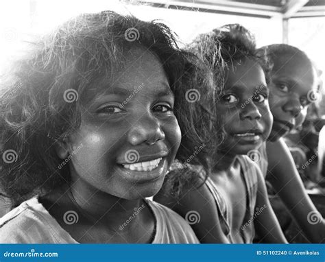 Aboriginal People Performing Traditional Aboriginal Corroboree Dance At