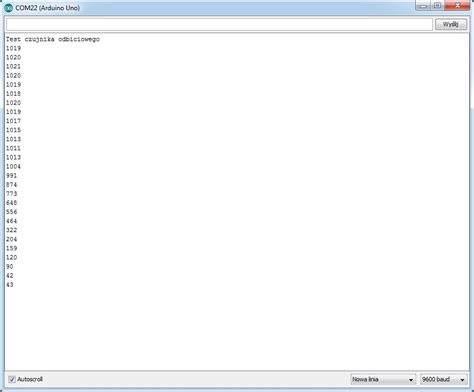 Arduino I Czujnik Odbiciowy Ktir0711s Botland Sklep Dla Robotyków