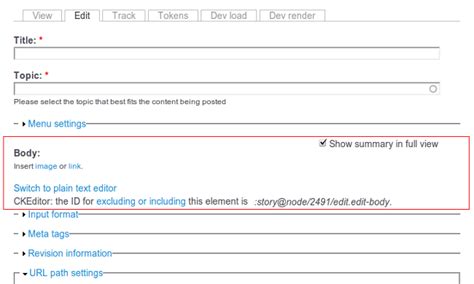 Solution For Ckeditor Not Working In A Drupal Site