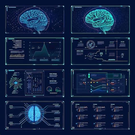 Premium Photo Design Of Brain Computer Interface Graphic Display With Eeg Signal Pro Banner