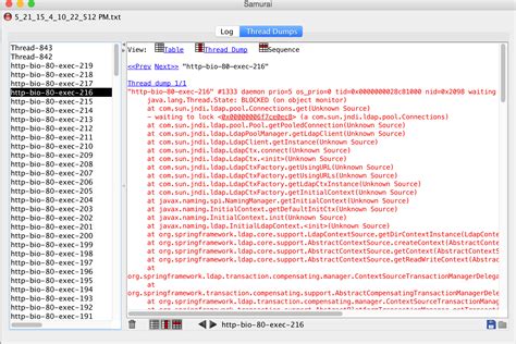 how to take thread dumps and analyze them success central