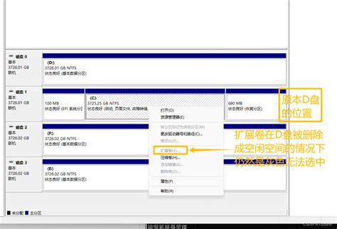扩容磁盘空间时，因空闲空间与目标磁盘不连续而无法合并的无损解决方案磁盘存储不连续怎么办 Csdn博客
