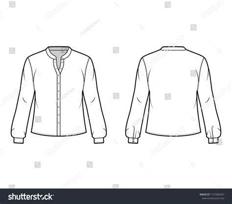 214 Mandarin Collar Stock Vectors Images And Vector Art Shutterstock
